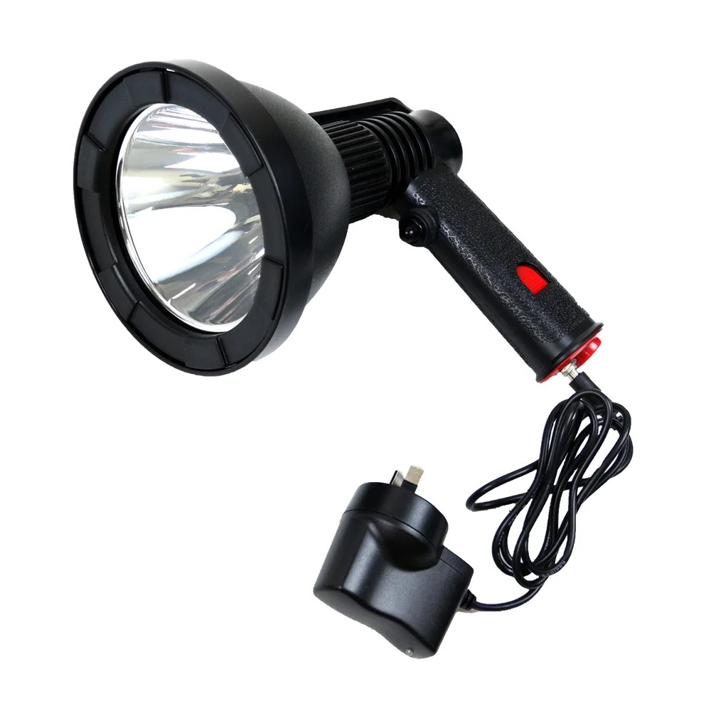 Night Saber Handheld LED Rechargeable Spotlight 125mm 810lm 10W ...