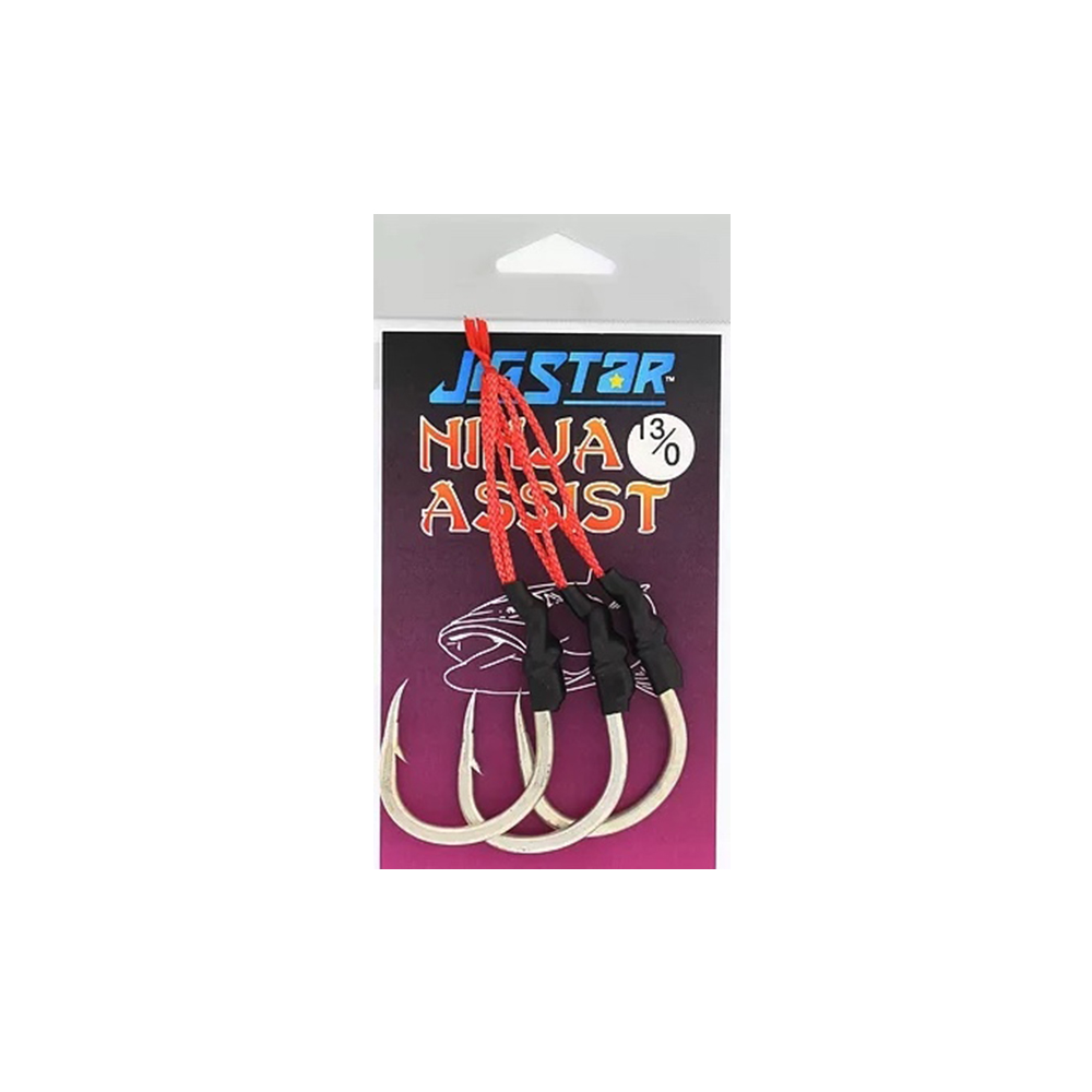 Jig Star Ninja Assist Hook 13/0 - Fishing-Salt Water Fishing-Hooks and ...